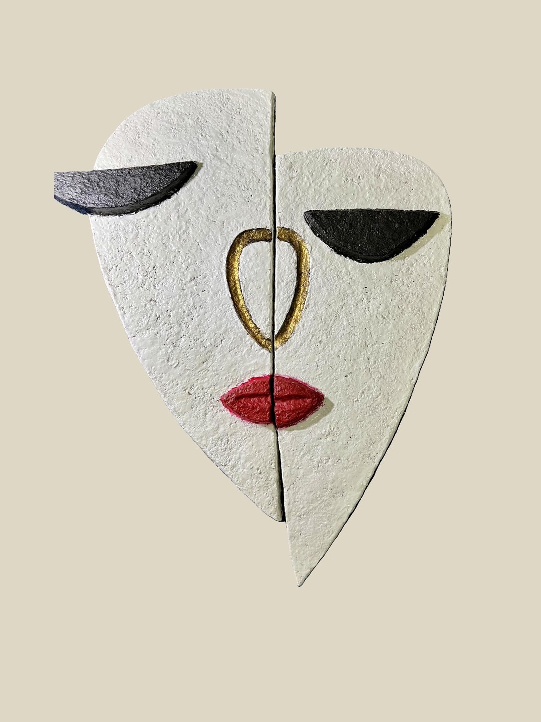 Mask Series-face SPLIT - Etsy