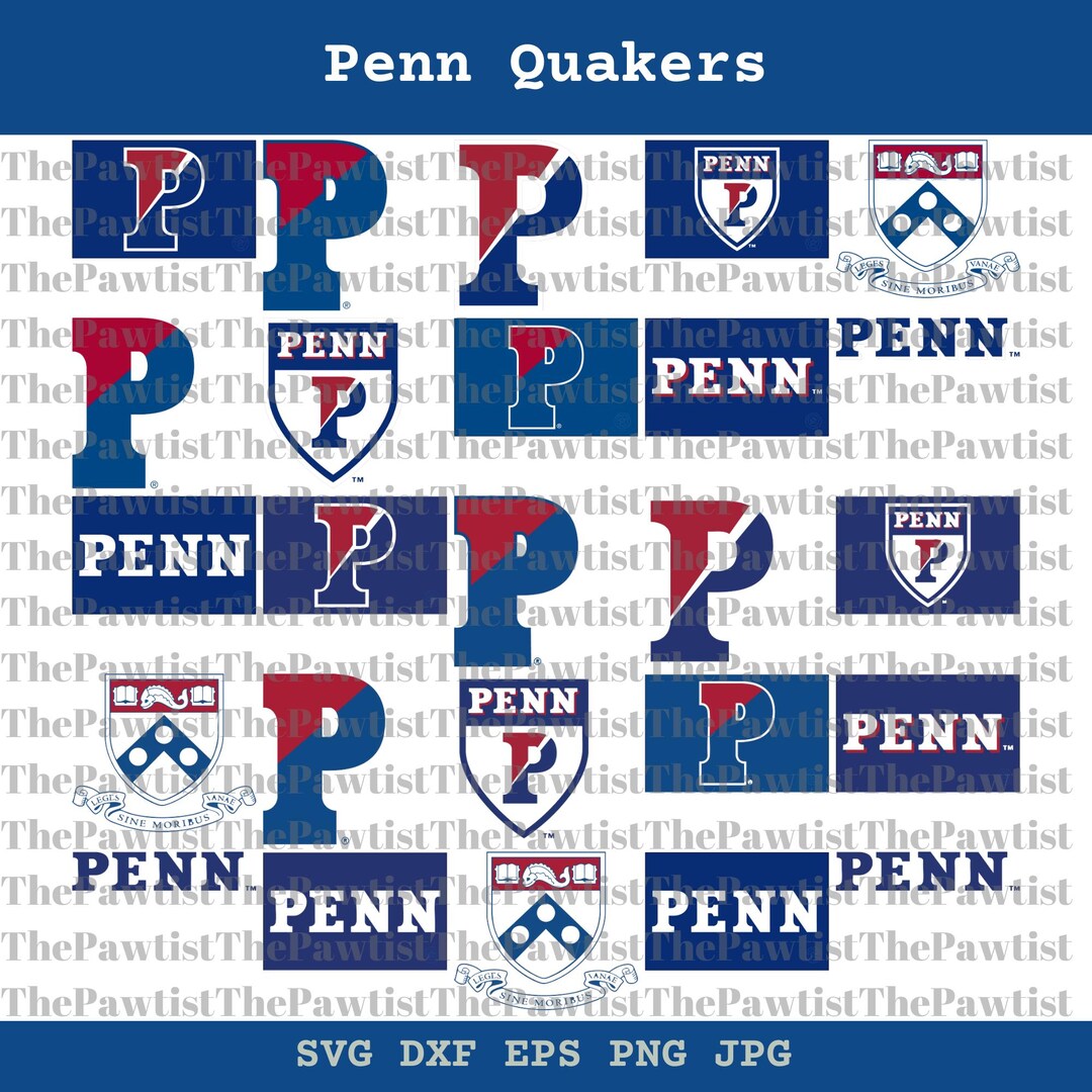 Quakers SVG Bundle, Pennsylvania Football, SVG Bundle, Cricut ...