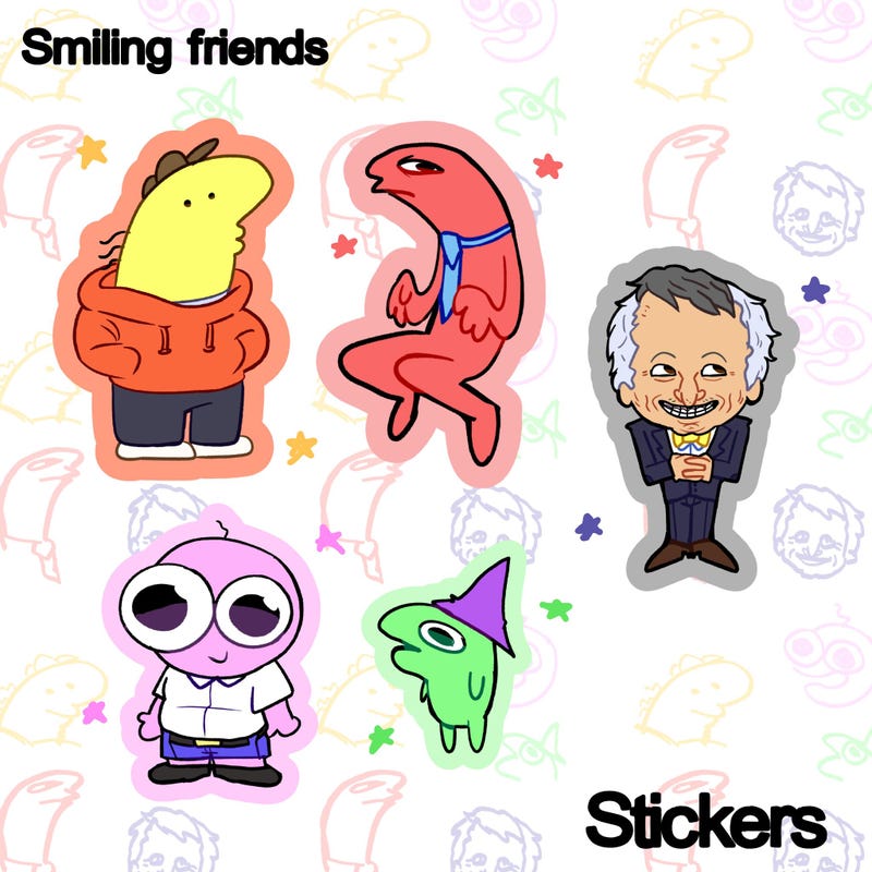Mr. Boss Smiling Friends - Etsy