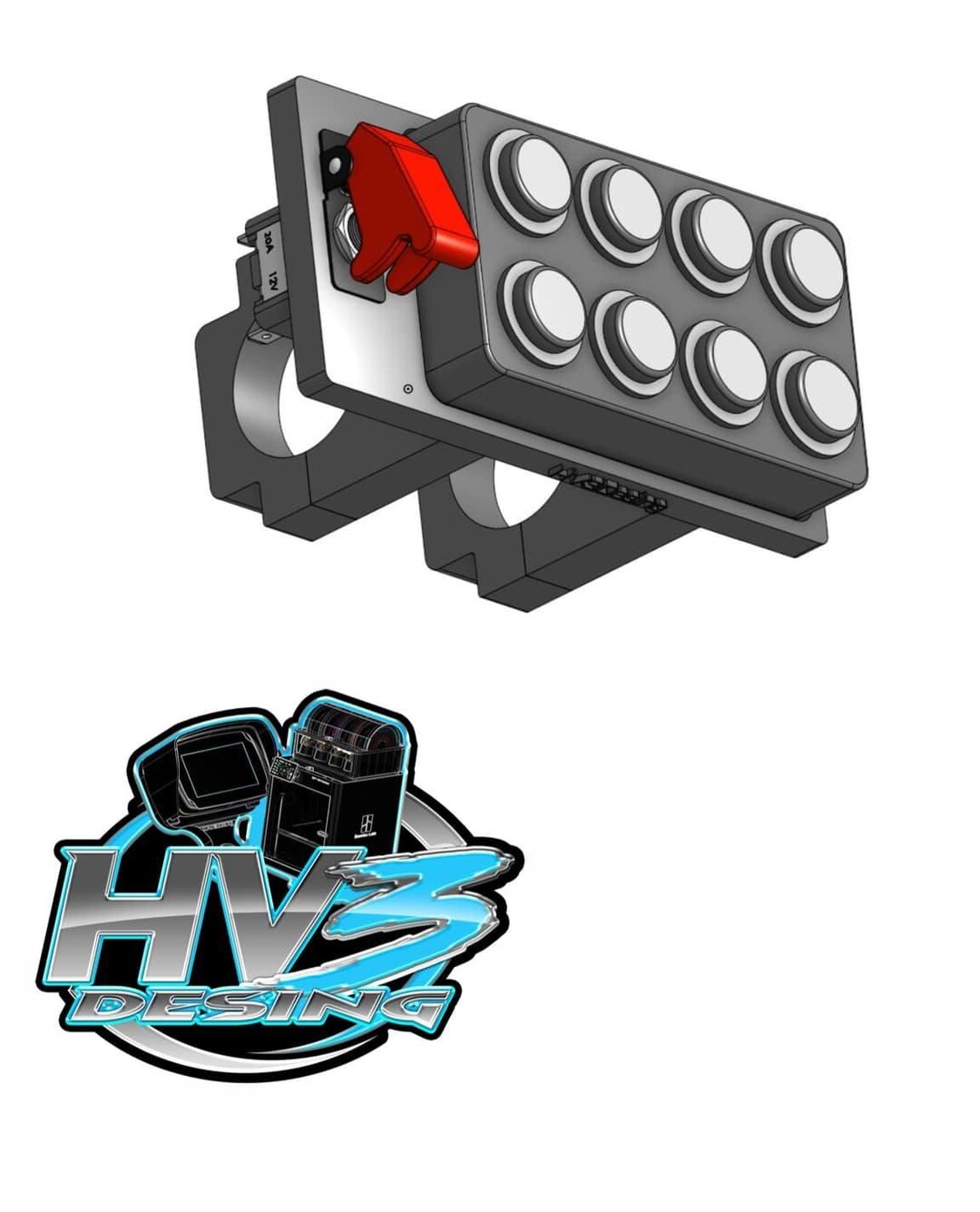 Fueltech 8 Panel Switch Mount - Etsy