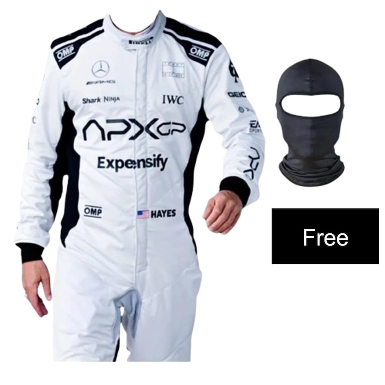 F1 Movie 2025 (APX) Racing Suit Digital Printed Cordura With Free ...