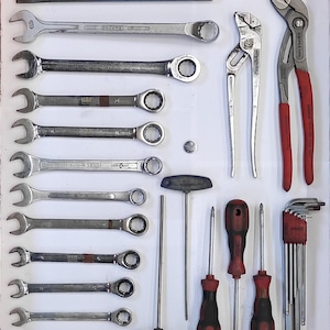 Custom Laser Cut Foam Tool Organizer Inlay: Toolbox, Drawer, Garage ...