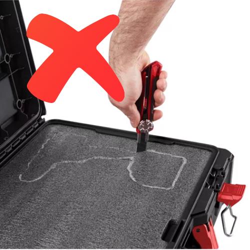 Custom Laser Cut Foam Tool Organizer Inlay: Toolbox, Drawer, Garage ...