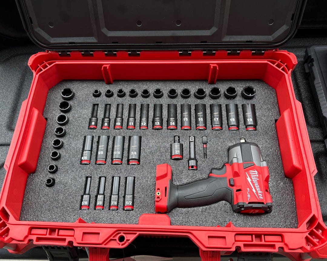 Custom Foam Insert for Milwaukee PACKOUT – Made to Fit Tools & Gear - Etsy
