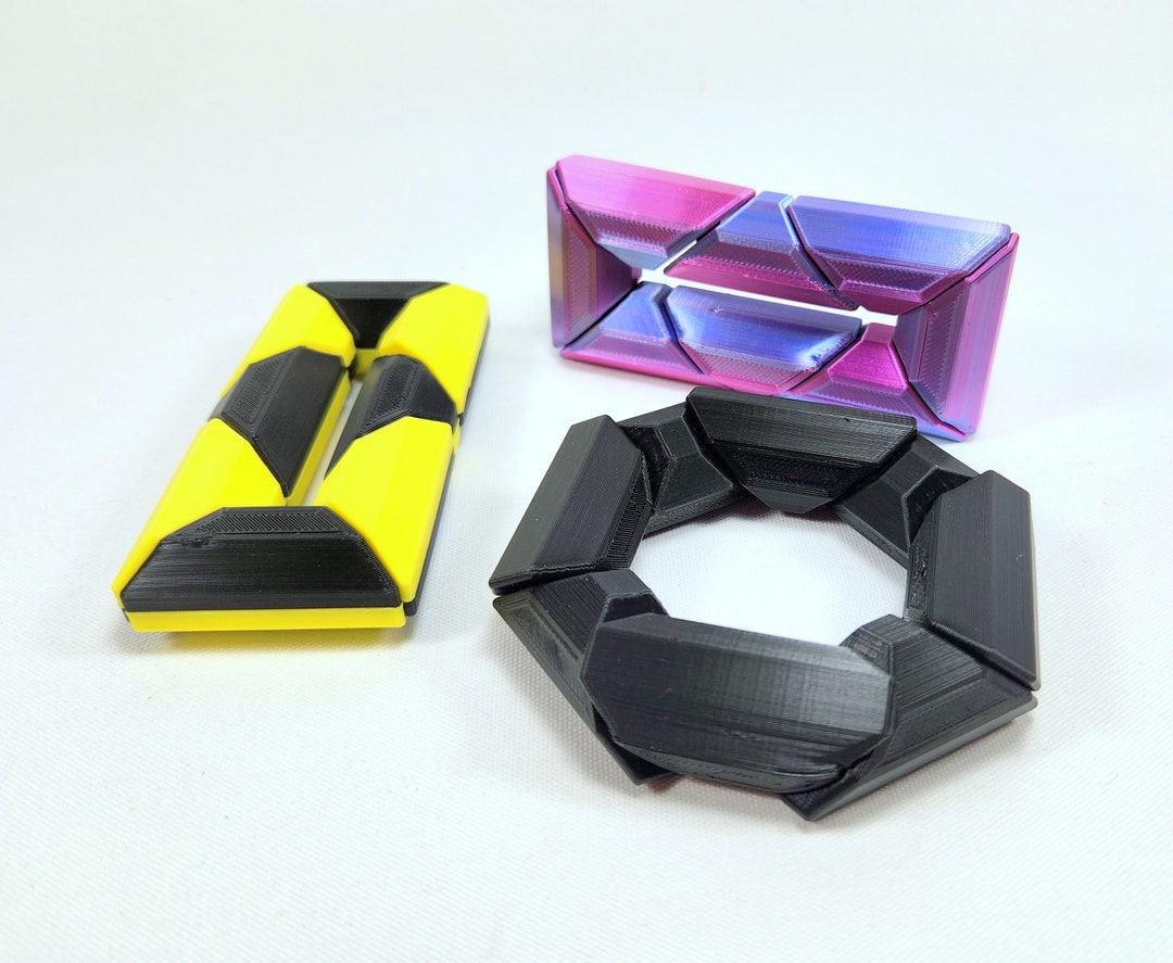 Octagon Fidget, 3D Printed, Stress Relief, Great Gift Item for Child ...