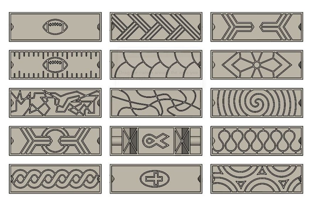 15 Pack - Blank 3D Printer Digital Download - Etsy