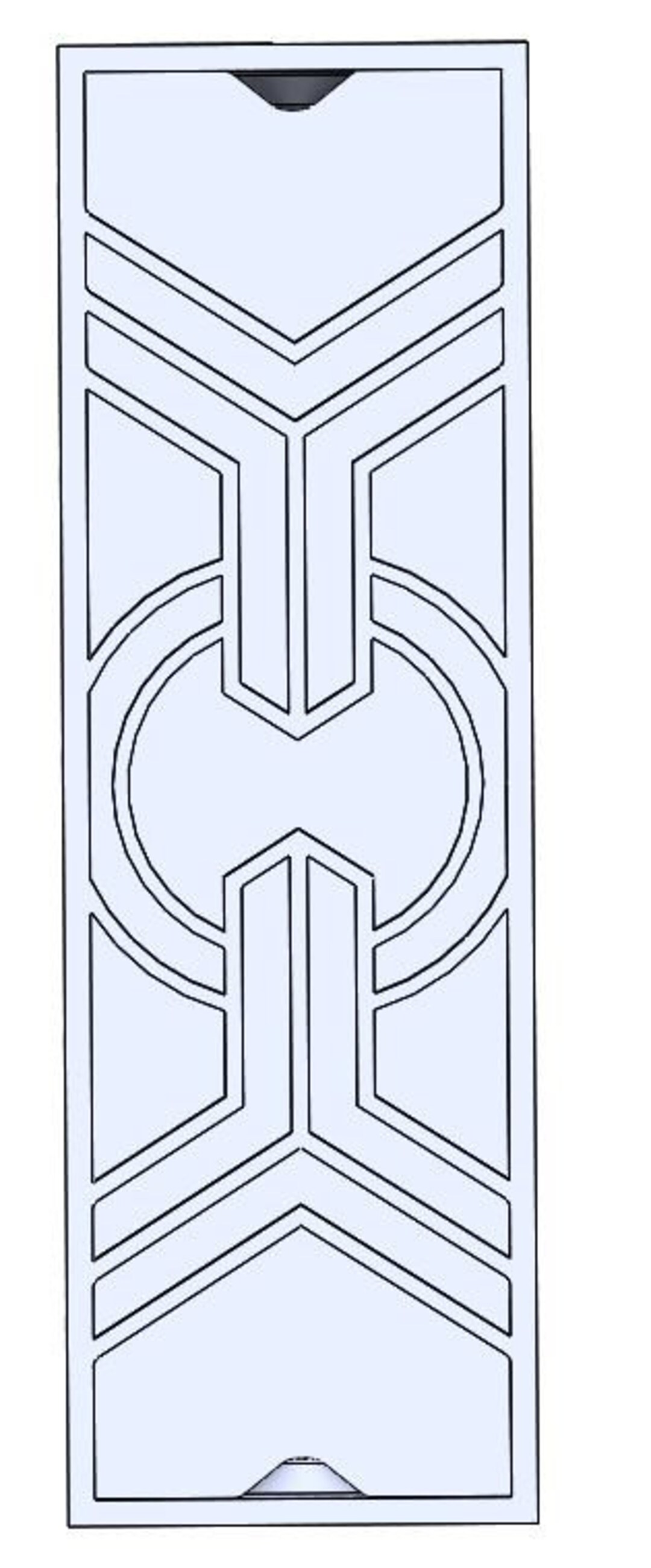 S125 - Tri-lobe Circle Pen Blank 3D Printer Digital Download - Etsy