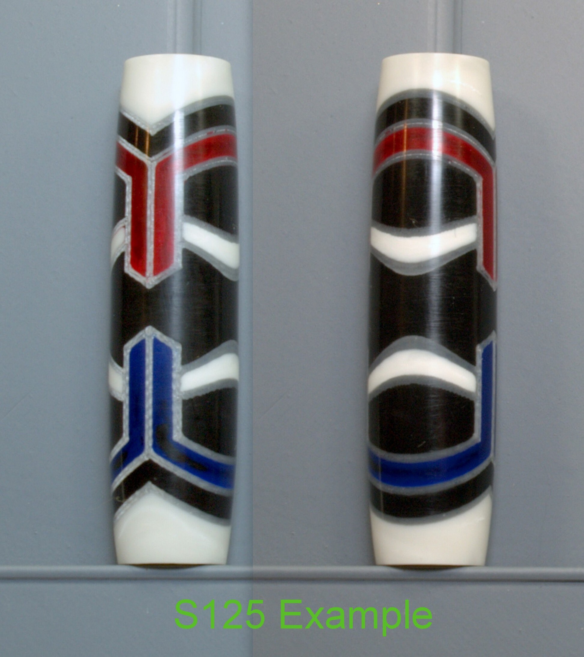 S125 - Tri-lobe Circle Pen Blank 3D Printer Digital Download - Etsy