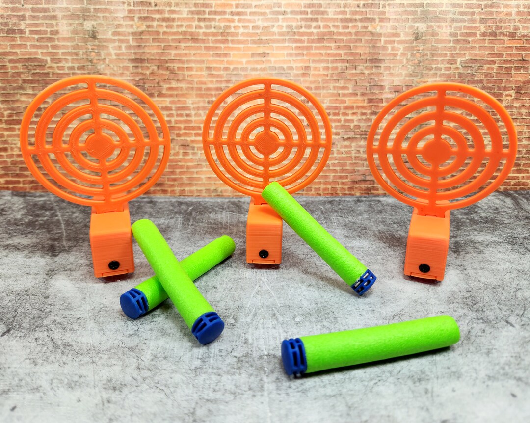 Reactive Targets for Nerf, Rubber Band Guns, and Others. Watch Them Fly ...