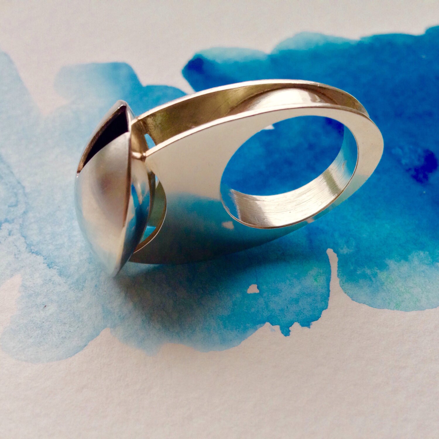 Silver Six Memos Concept Ring by Hybrid Handmade Cari-jane Hakes ...