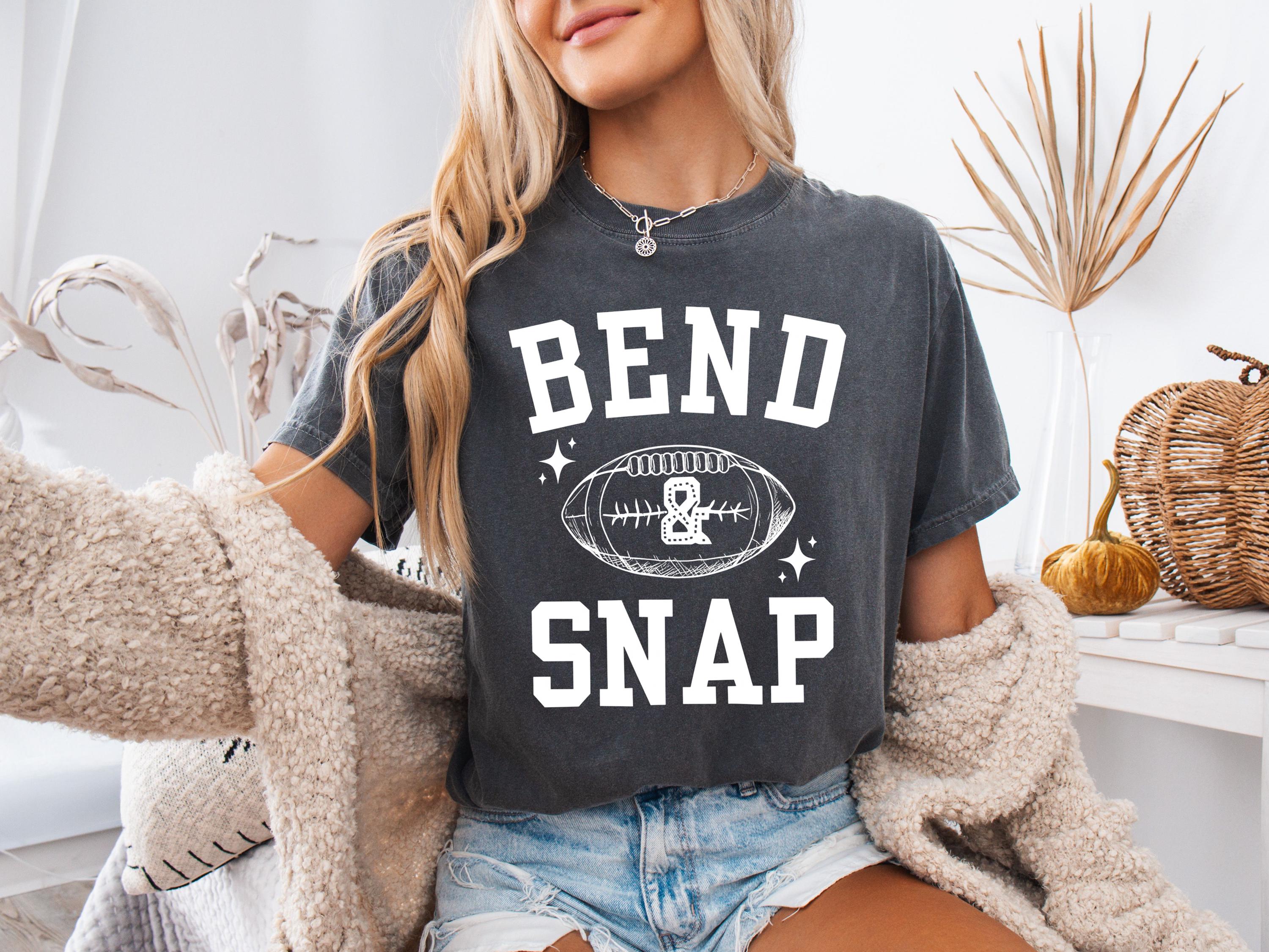 Football Season Tee, Bend and Snap Football T-shirt, Sports Season ...