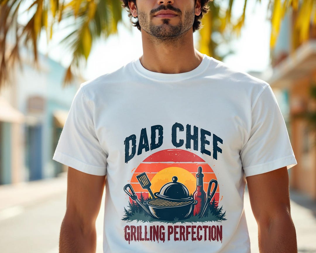 Texas BBQ T Shirt | Dad Chef Tee, Grilling Perfection, BBQ Master Gift ...