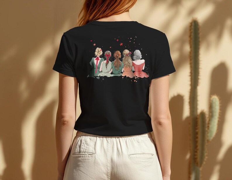 Galentine's Day Best Friends Matching Shirt | Watercolor Women Design ...