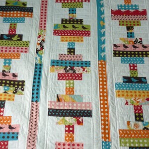 Modern Quilt Pattern, PDF Quilt Pattern, 4 Sizes - Balancing Act - Etsy