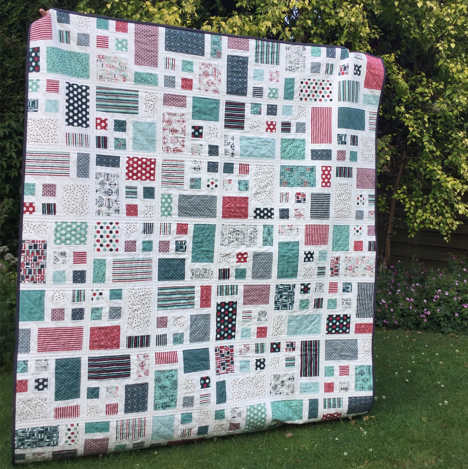 PDF Quilt Pattern Modern Quilt Pattern for Pre-cuts on the - Etsy
