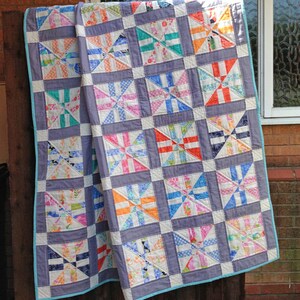 PDF Quilt Pattern for Charm Packs, Modern Quilt Pattern - Mandeville ...