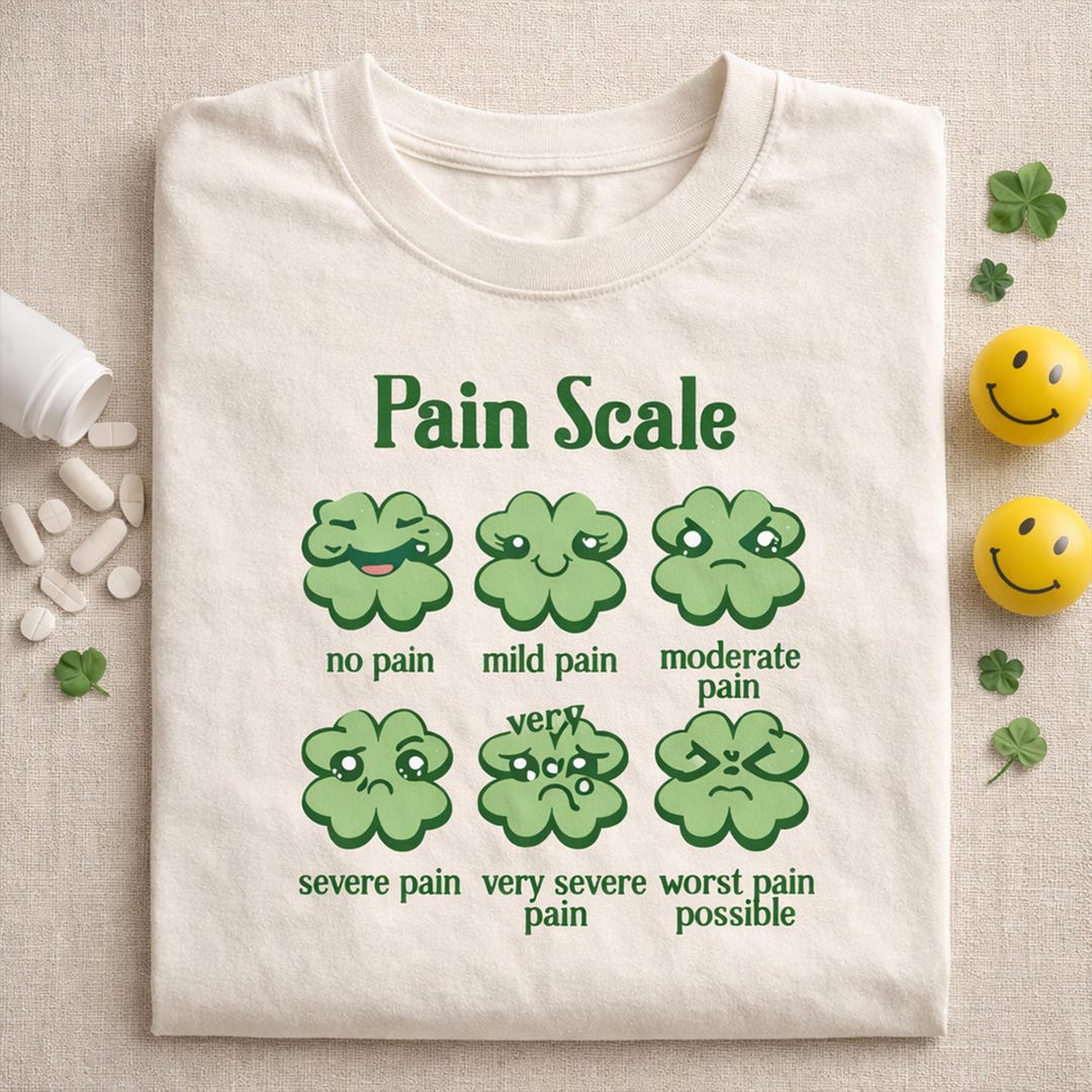 Pain Scale Shirt, Funny Nurse Humor Tee, Medical Chart Clothing ...
