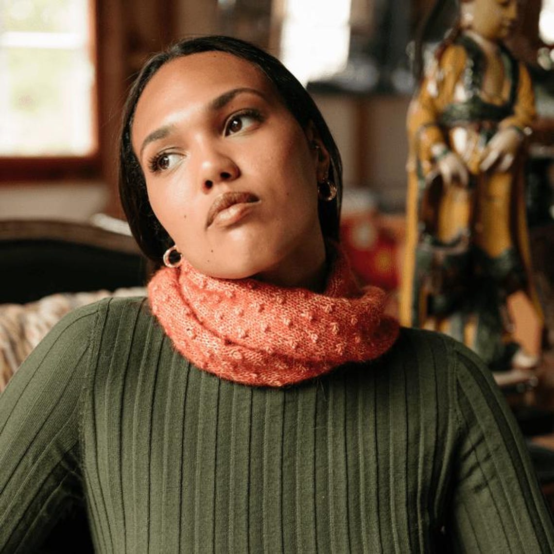 Crochet PATTERN Foretoken – the Crochet Textured Kerchief – Woven ...