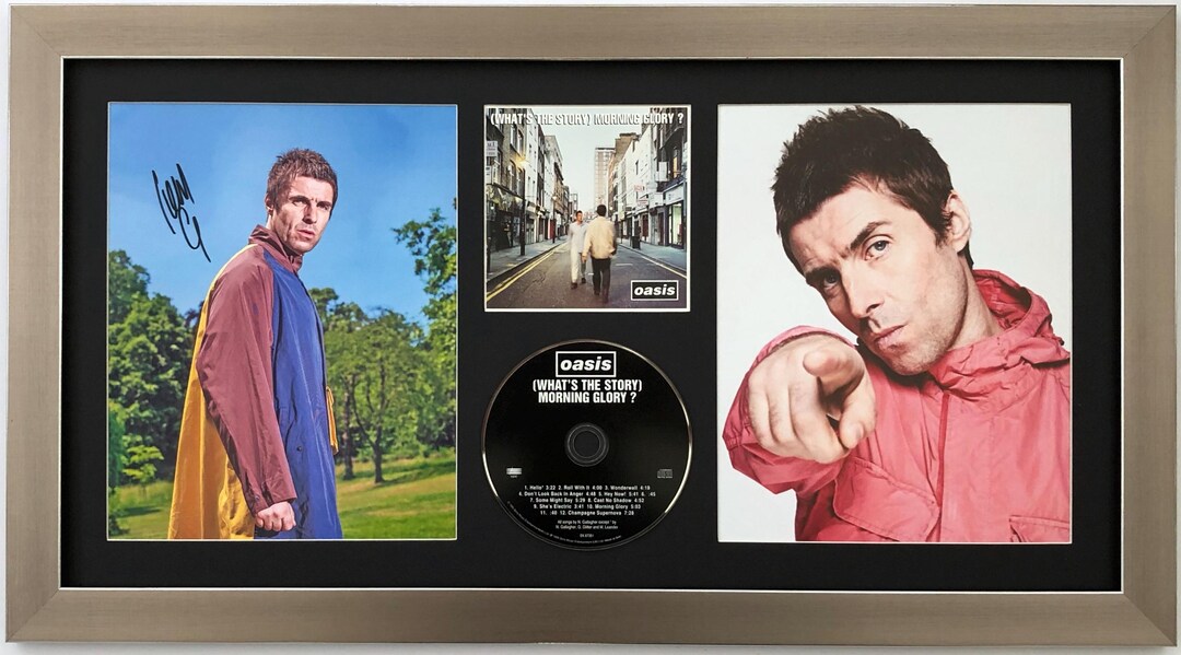 Liam Gallagher / Oasis / Signed Photo / Autograph / Framed / COA - Etsy UK