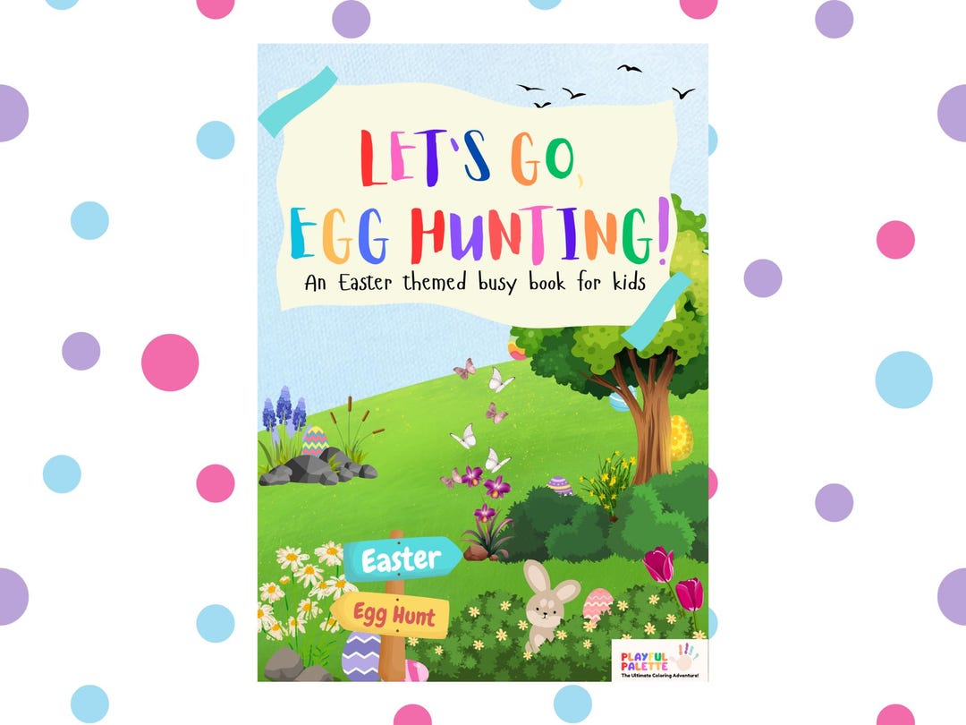 Printable Easter Busy Book for Kids | Fun & Educational Activities ...