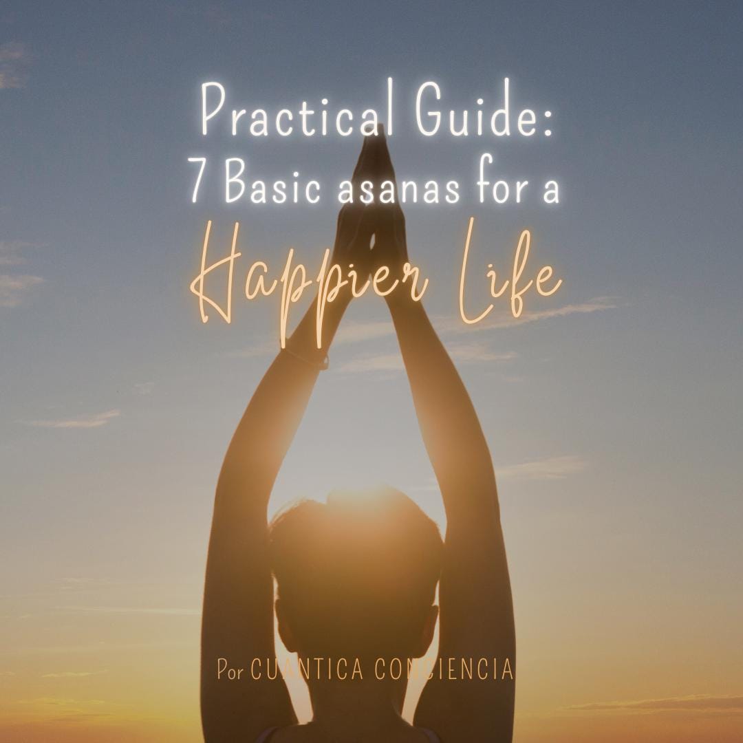 Beginner Yoga Guide: 7 Asanas for Happiness & Peace | Instant PDF ...