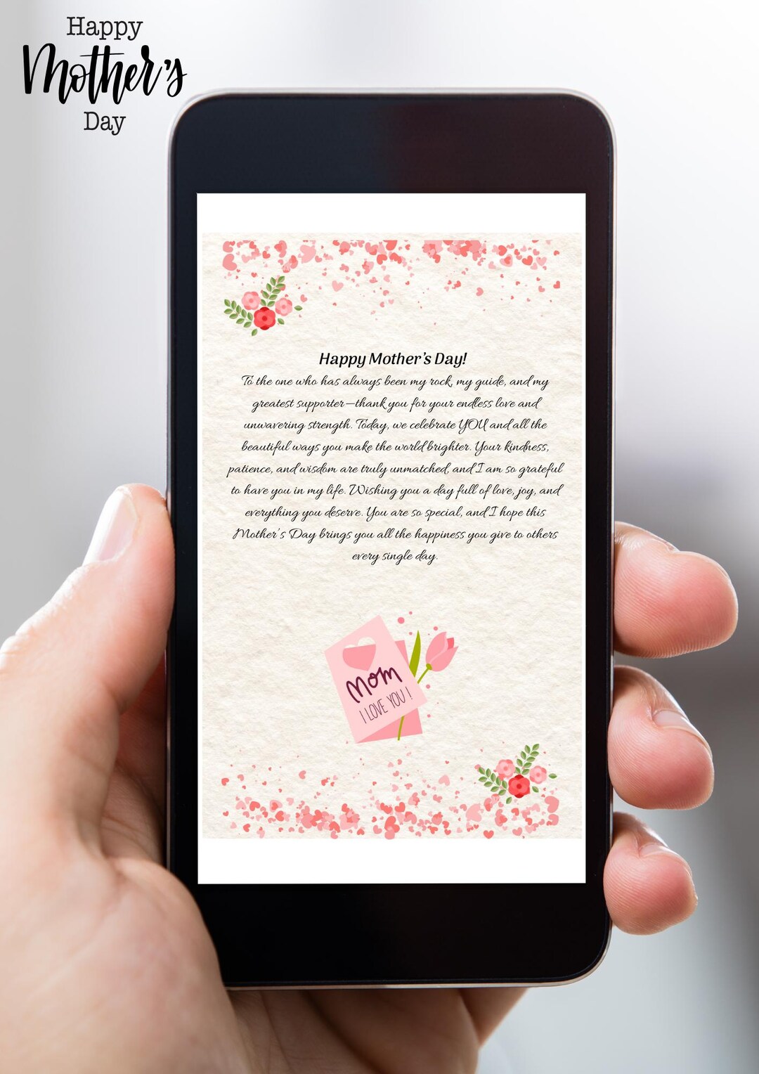 Mother's Day Digital Card With Animation - Creative Gifts for Mom, DE ...
