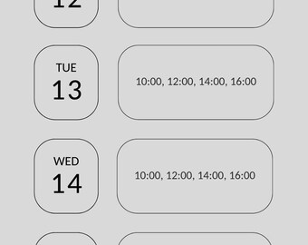 Book Now Available Appointments Template for Instagram Story - Etsy