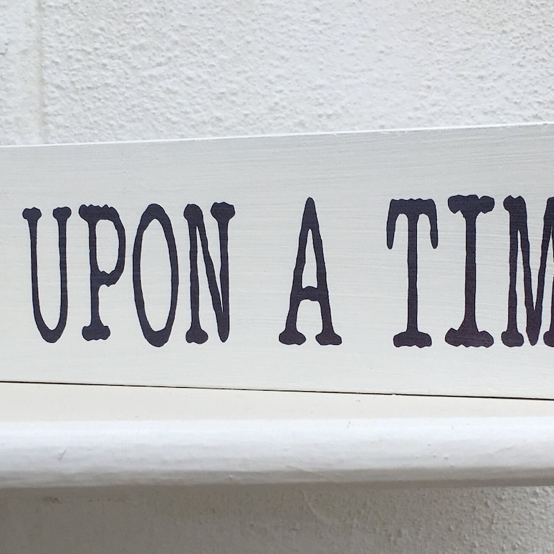 Once Upon a Time Sign - Etsy