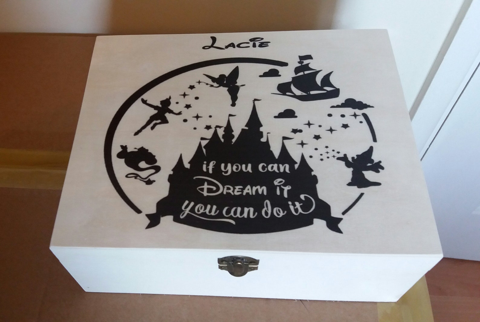 Vintage Disney Keepsake Memory Box Personalized Birthday Memories ...