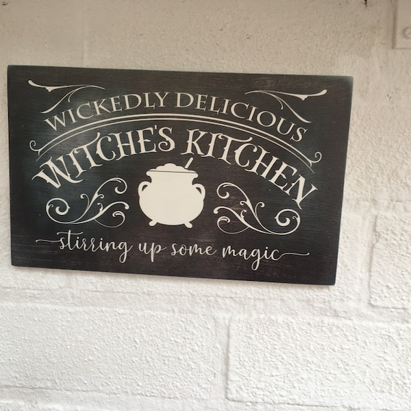 Kitchen Witch Sign - Etsy