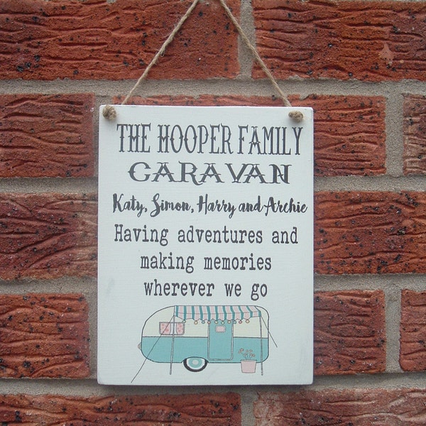Caravan Signs - Etsy UK