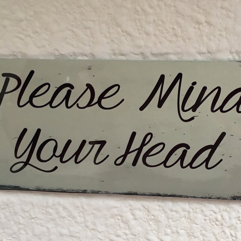 Mind Your Head Signs - Etsy UK