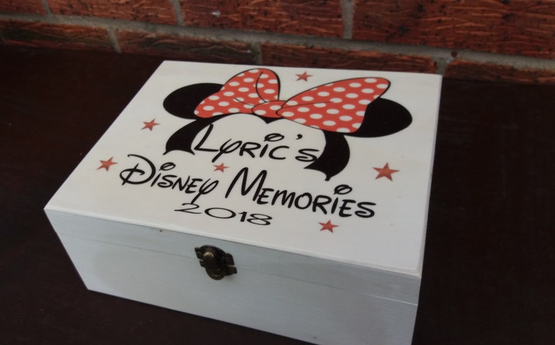 Vintage Disney Keepsake Memory Box Personalized Wooden Box - Etsy