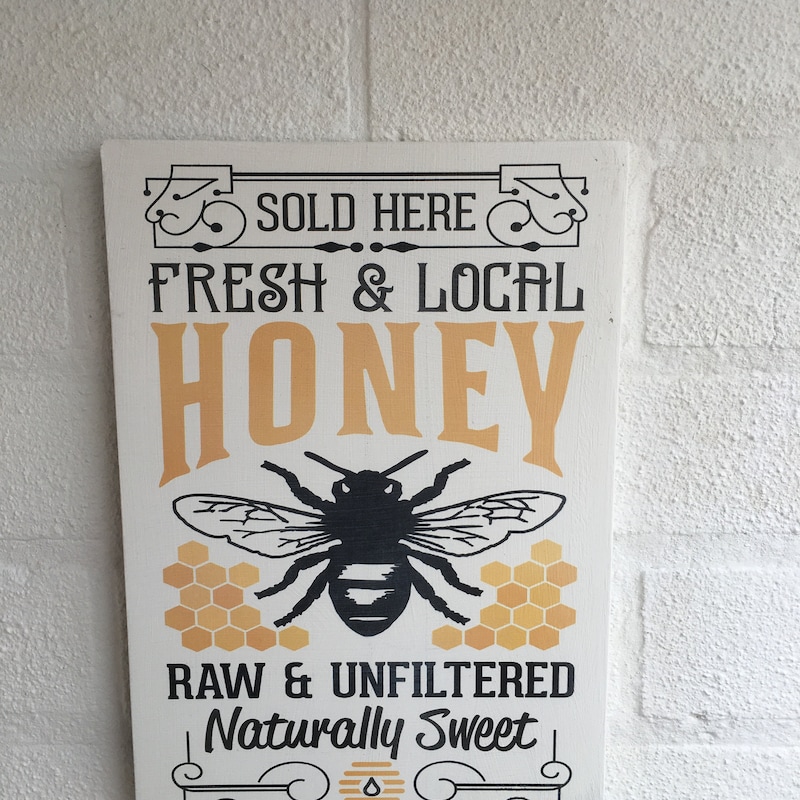 Honey Sign - Etsy