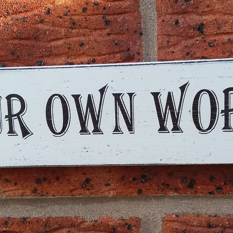 Distressed Sign - Etsy