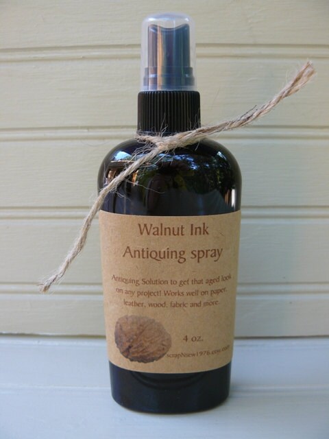 Walnut Ink Antiquing Spray - Etsy