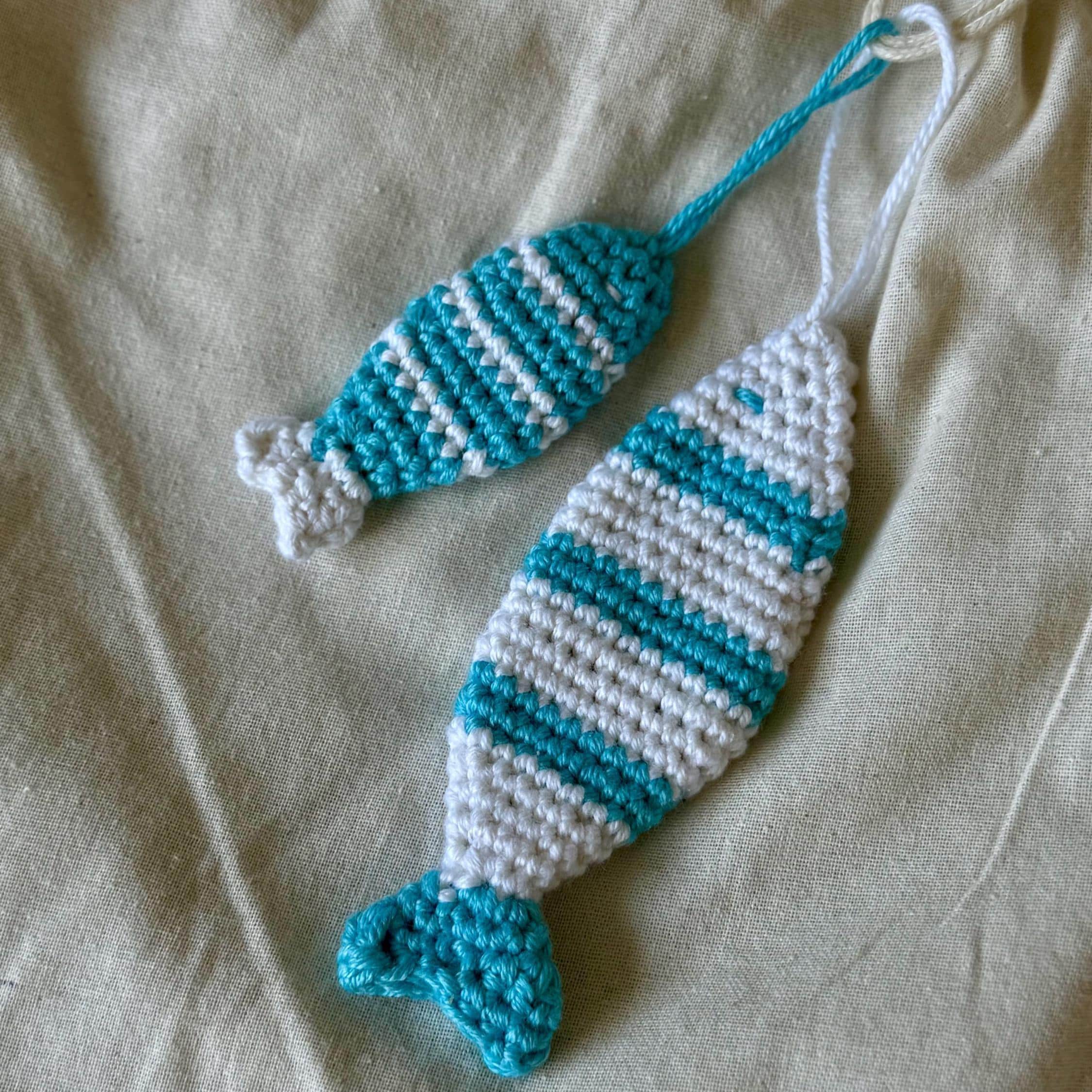 Sardines Crochet Pattern Keychain Amigurumi Tinned Fish Easy Tutorial ...