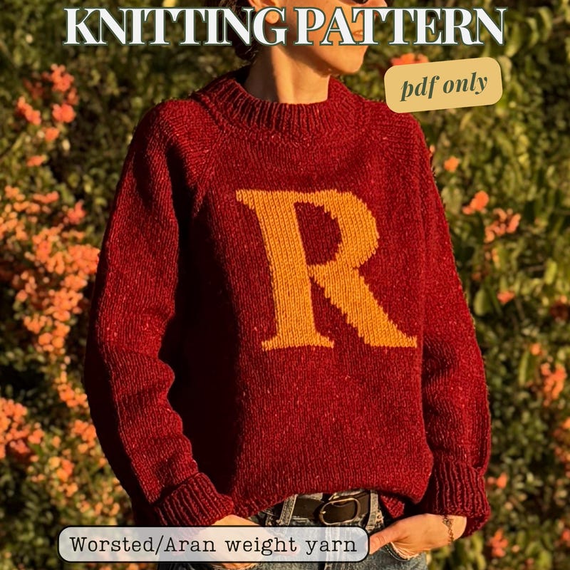 Knit Wizard Sweater Pattern - Etsy