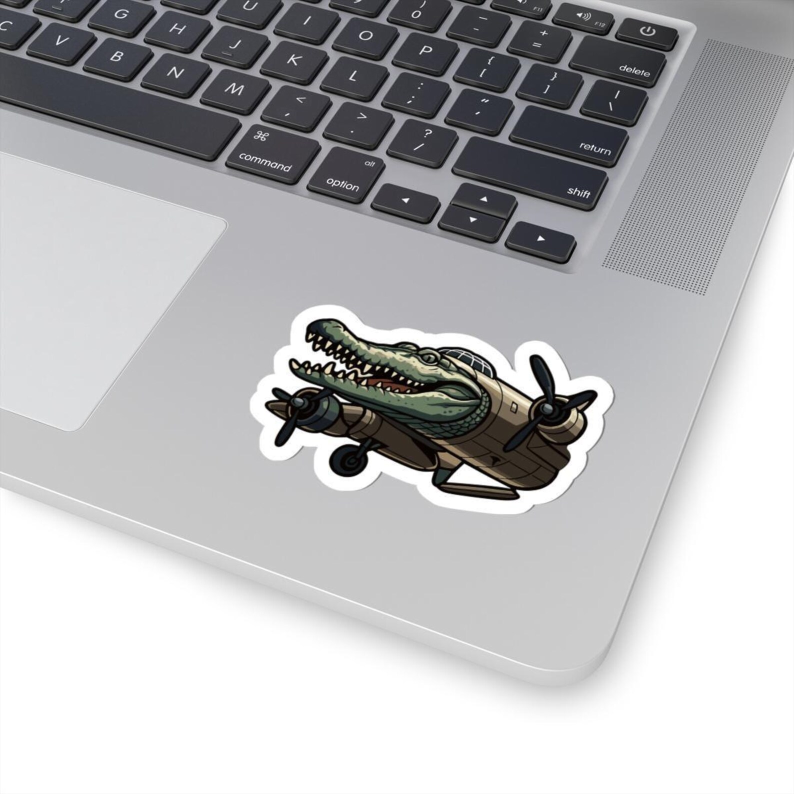 Bombardiro Crocodillo Meme Sticker, Brainrot Memes, Internet Humor ...