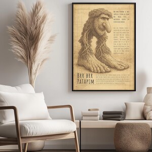 Framed Brr Brr Patapim Brain Rot Meme Poster, Brainrot Memes,meme ...