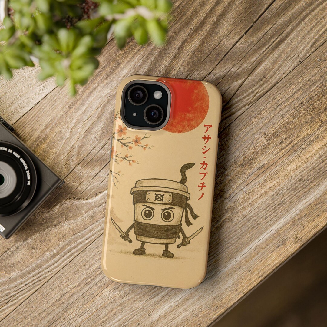 Capuchino Assassino Meme Phone Case, Brainrot Memes, Internet Humor ...