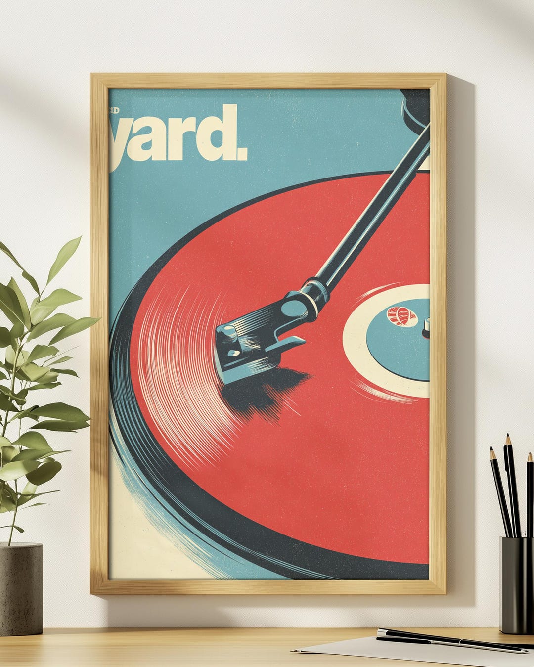 Japanese Wall Art, Retro Record Music Poster, Gift for Music Lovers ...