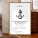 Ernest Hemingway Poster - Vintage Famous Book Quote Wall Art - Black ...