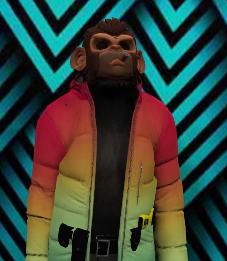 Fivem Custom Ped | Monkey |police, Civilian RP | Qbcore ESX Ready - Etsy