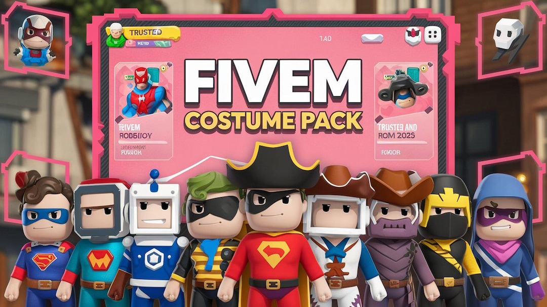Fivem | Premium Custom Costumes Pack | Unbranded | Debadged | Highly ...
