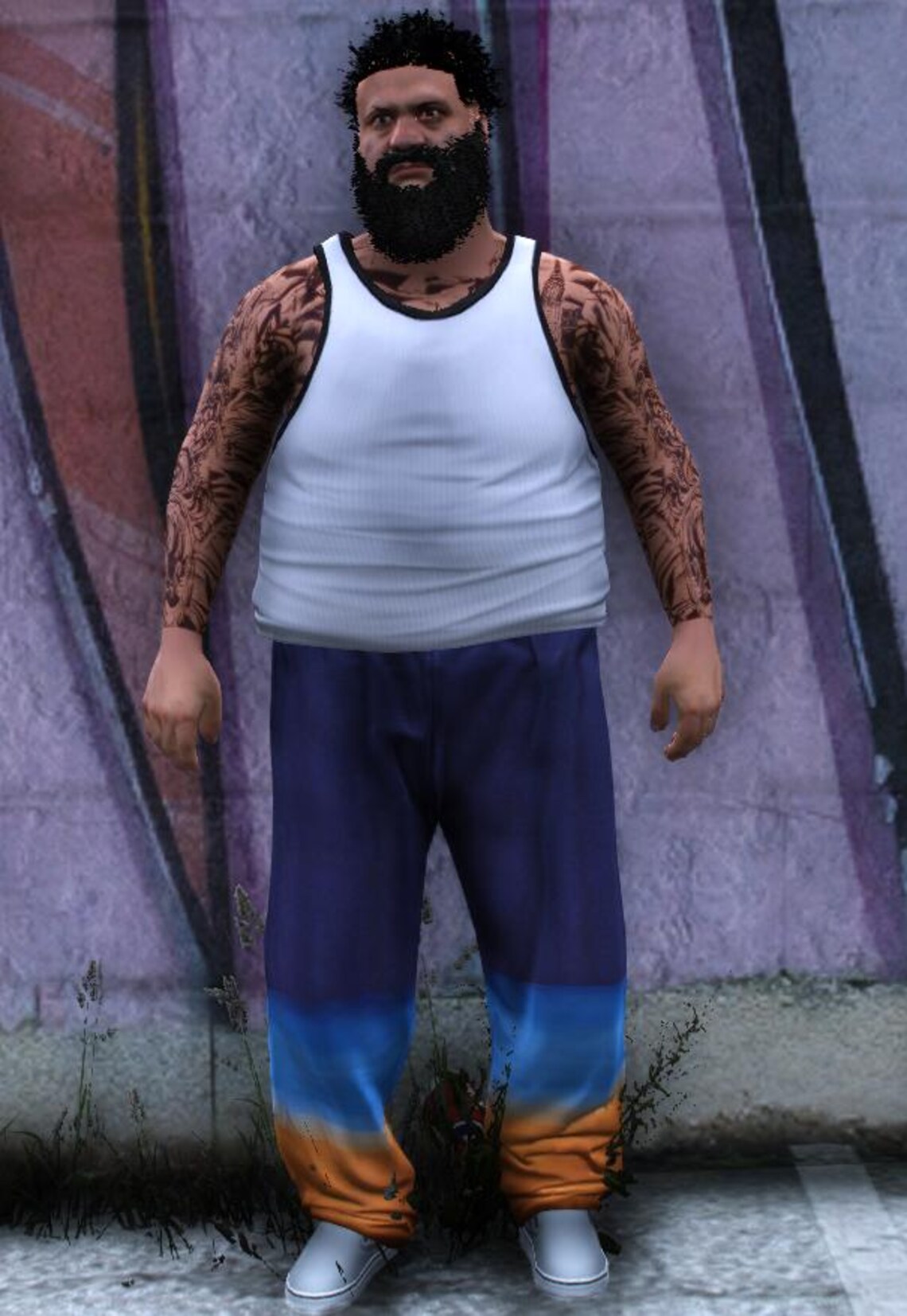 Fivem Fat Cop Ped | Custom Male Character |police, Civilian RP | Qbcore ...