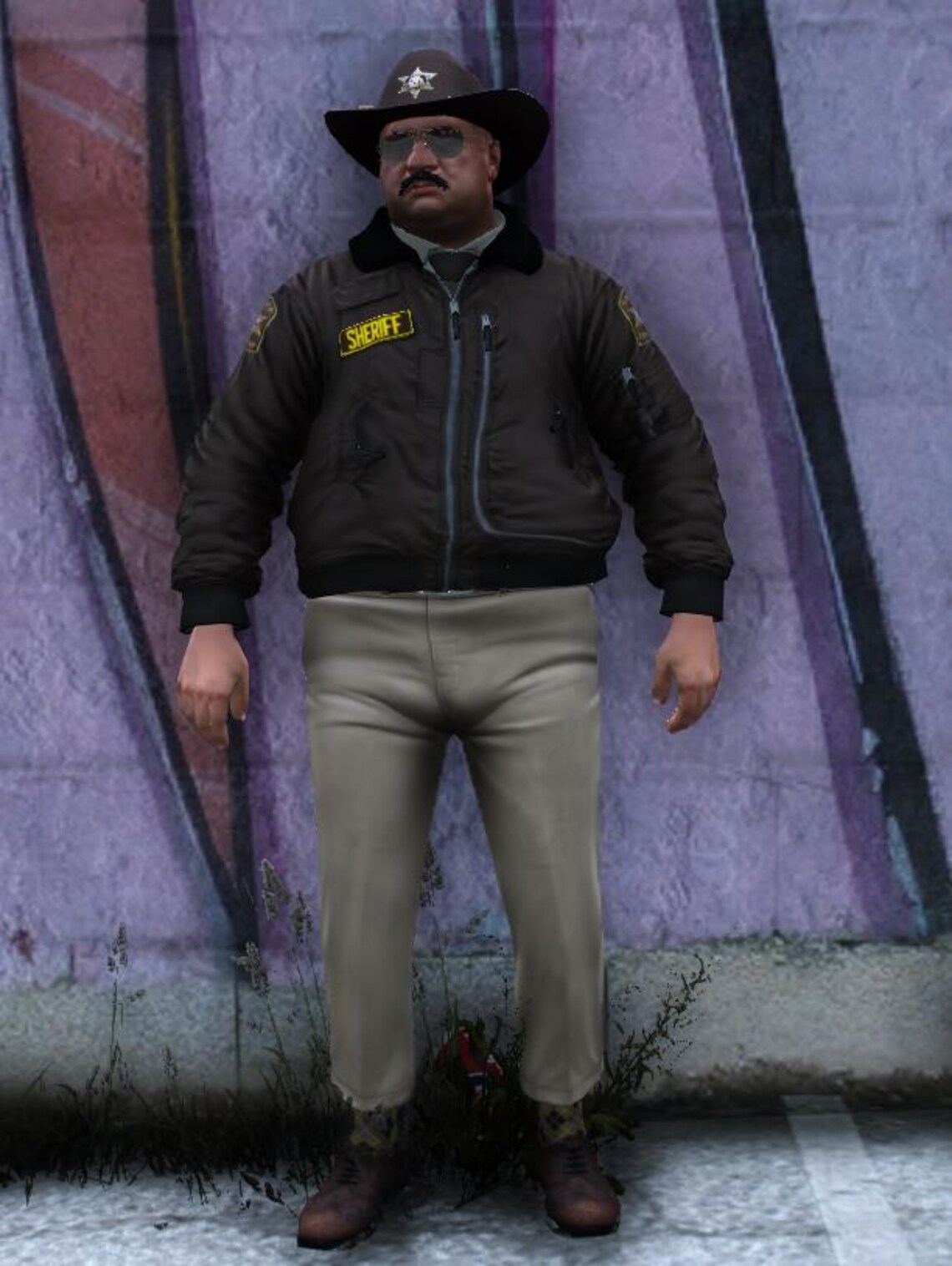 Fivem Fat Cop Ped | Custom Male Character |police, Civilian RP | Qbcore ...