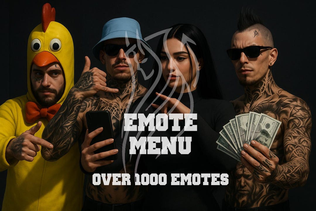 Fivem Custom Emote Menu Pack, High Quality Fivem GTA 5 Anim Menu , Over ...