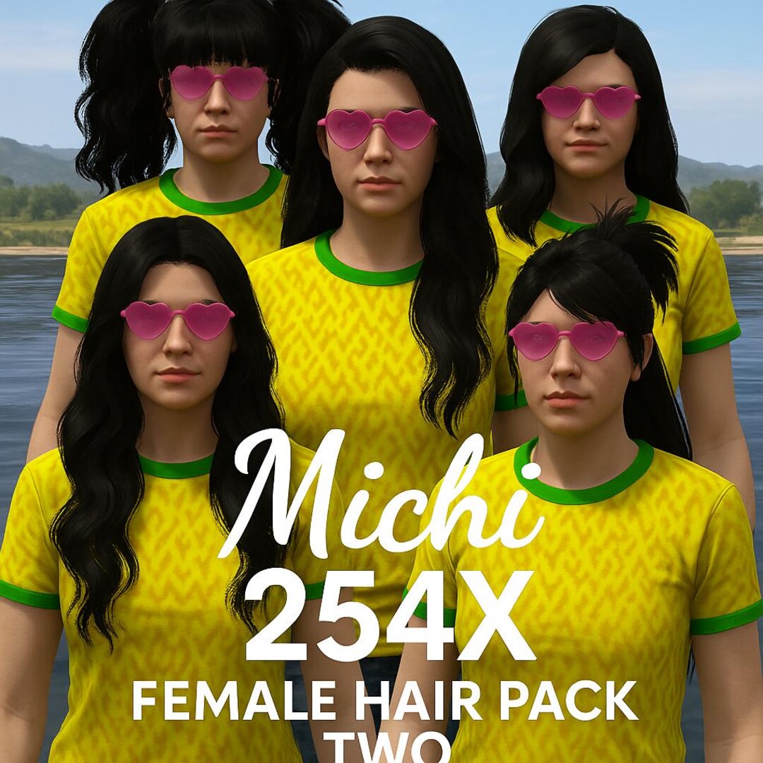 Fivem Female Hair Pack | 254 Custom Hairstyles - Etsy