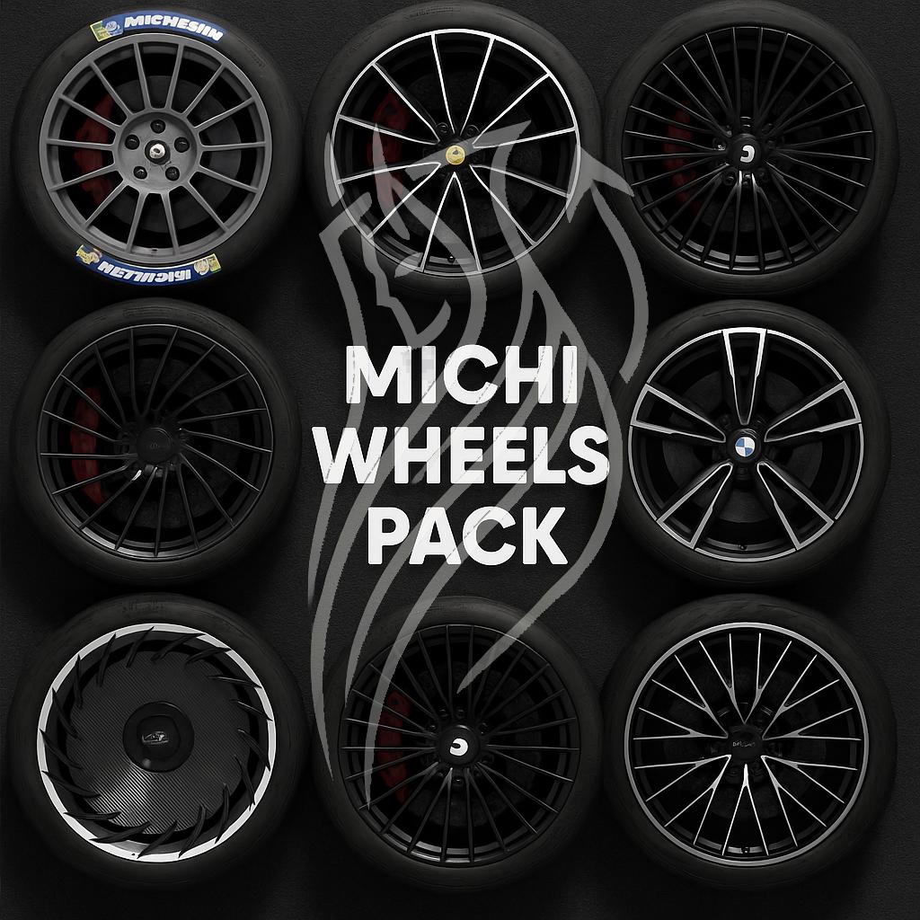 Fivem Mega Pack: 250+ Custom Wheel Rims | Unique Detailed Rims | Car ...